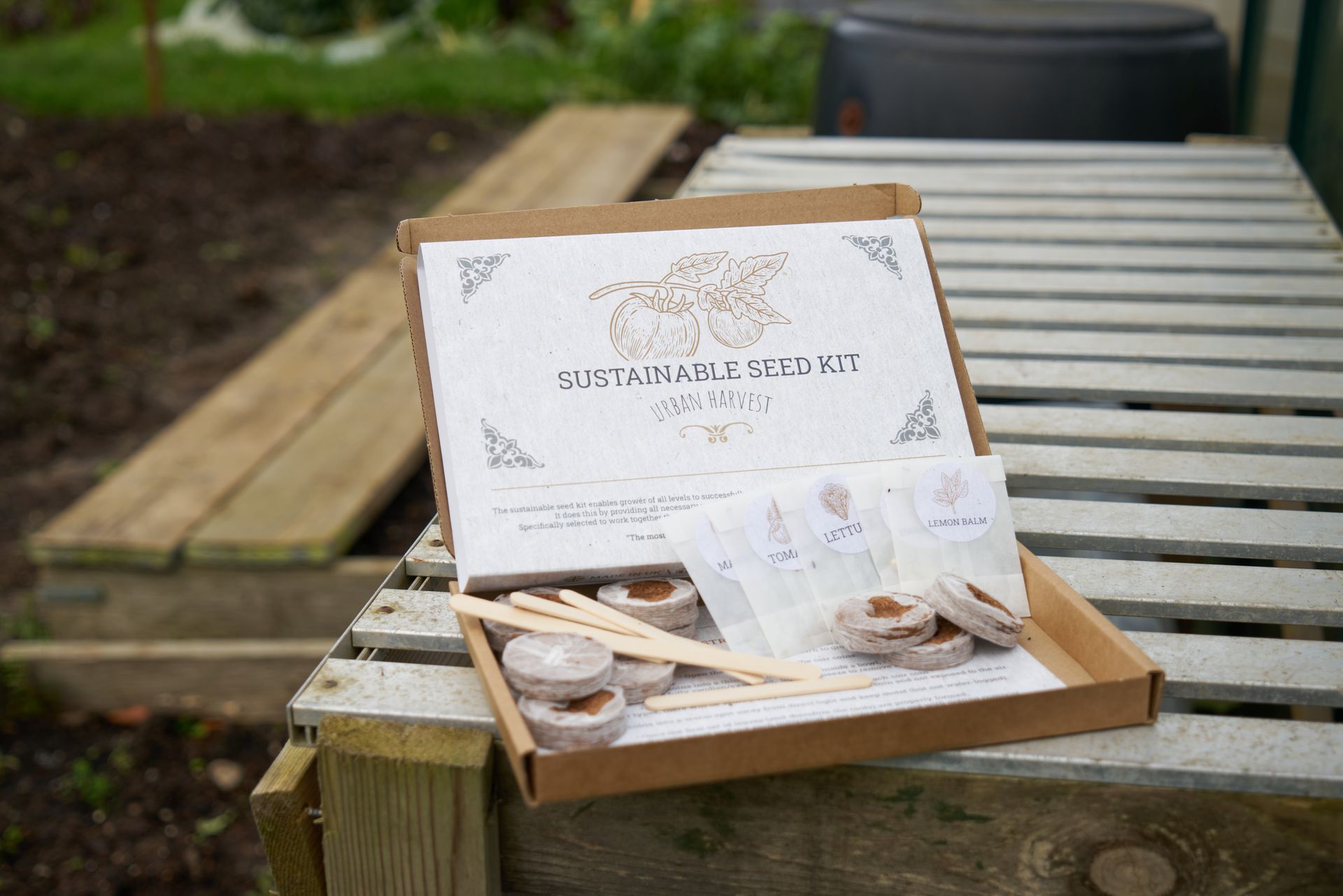 Spicy Mustache Fully Sustainable Seed Kit10 – Spicy Moustache