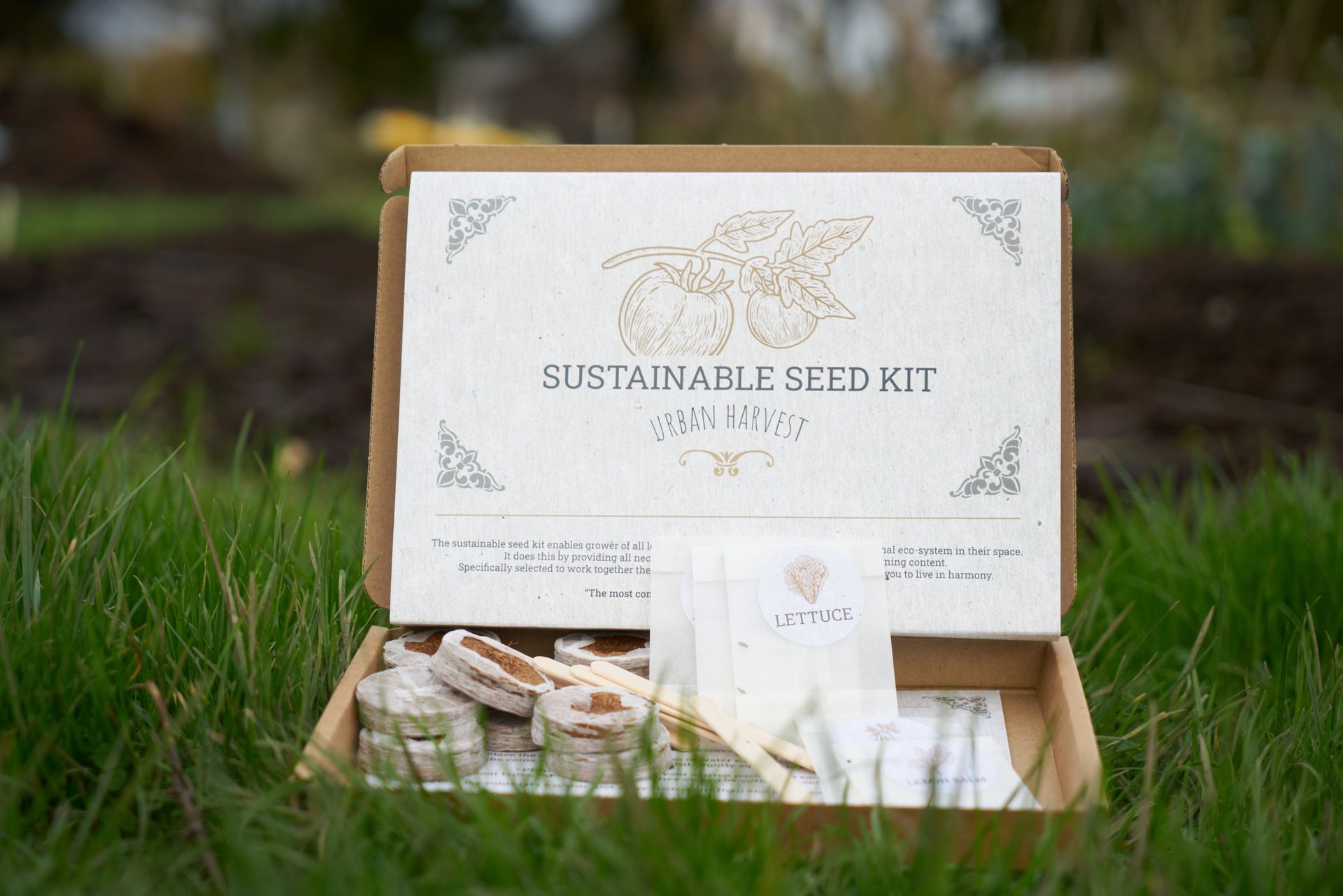 Spicy Mustache Fully Sustainable Seed Kit11 - Spicy Moustache