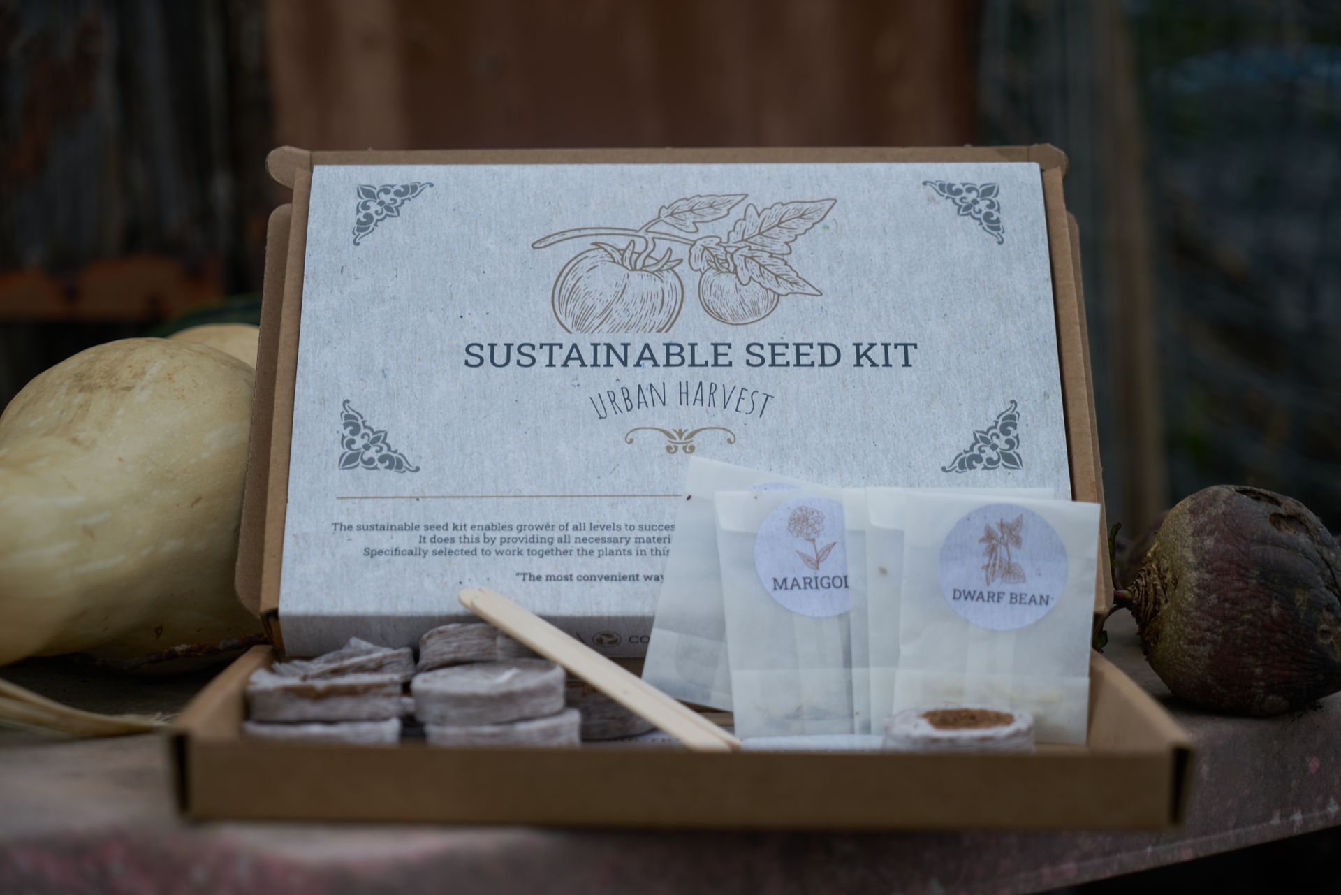 Spicy Mustache Fully Sustainable Seed Kit14 | Spicy Moustache